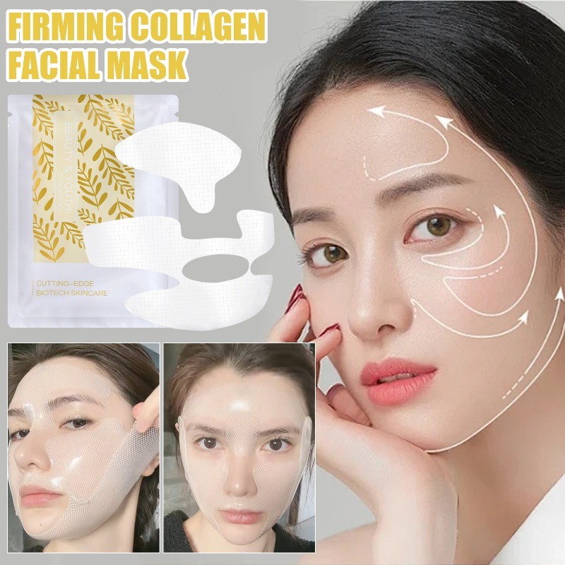 แยกเจลประเภท Lifting Firming Collagen Facial Mask - ปรับปรุง Facial ...