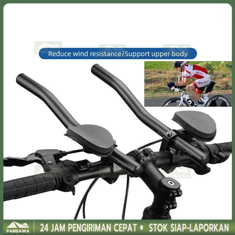 จักรยานเสือภูเขา Rest Handlebar, Handlebar ผ่อนคลาย MTB Arm Rest TT ...