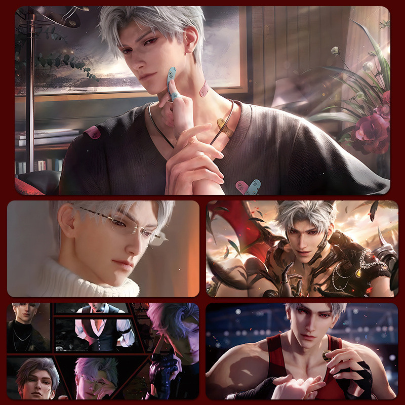 แผ่นรองเมาส์ Qin Che แผ่นรองคีย์บอร์ดสำหรับนักเรียนสำนักงานเกมแผ่นรอง ...