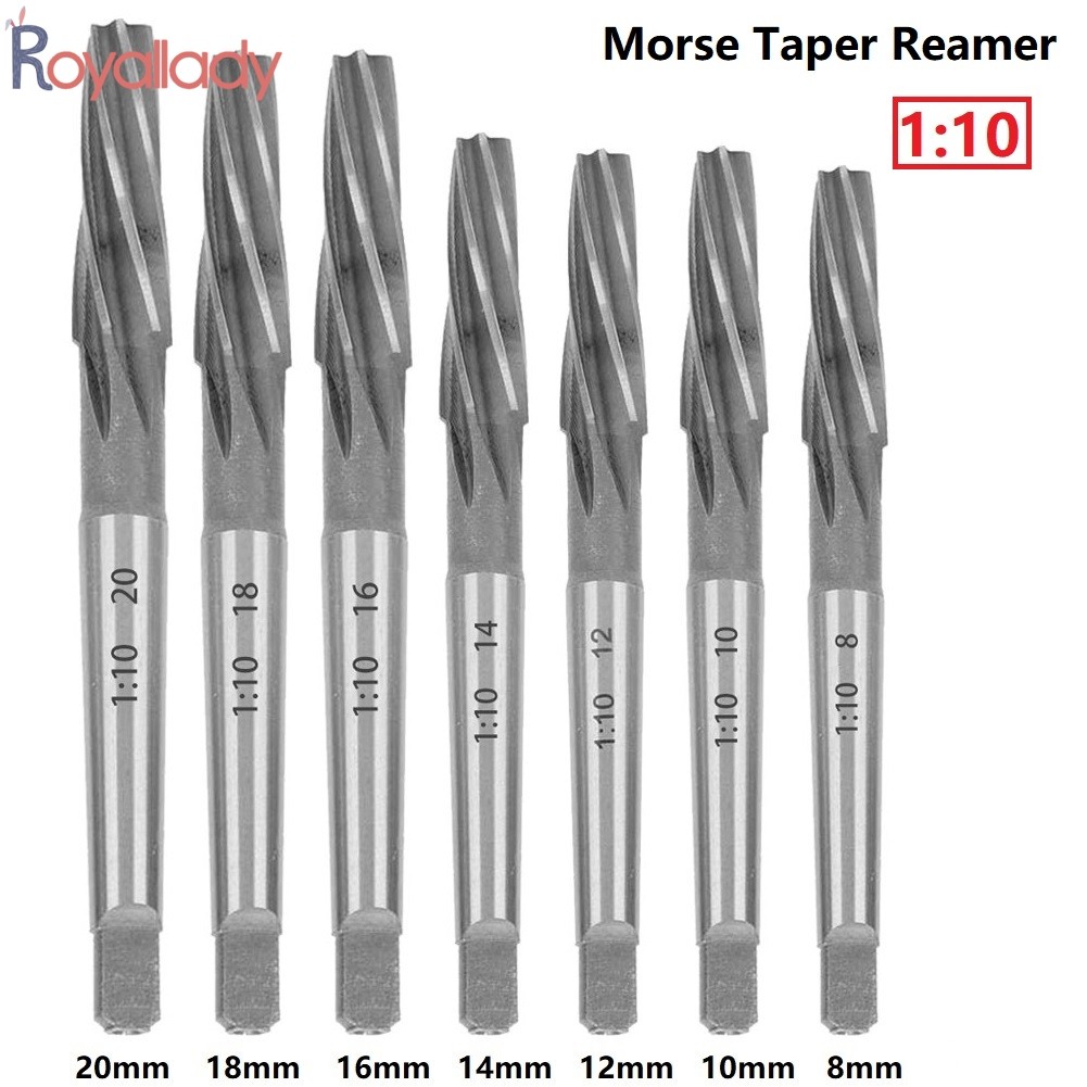 [ROLADY-TH ใหม่เอี่ยม] 1:10 Morse Taper Reamer Tapered Chucking Spiral ...