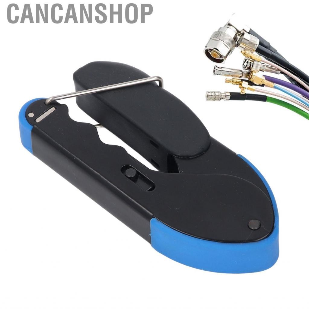 Cancanshop COAXIAL CABLE Crimper Handle LOCK Design COAX CRIMPING ชุด ...