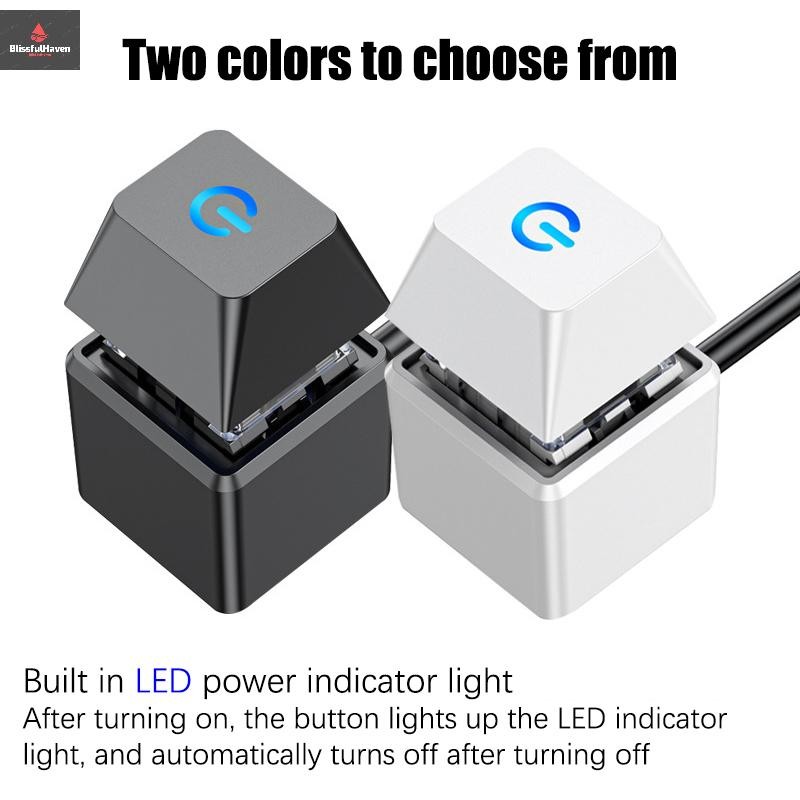 Cod PC LED PC เคสคอมพิวเตอร์ปุ่มภายนอกเคสคอมพิวเตอร์เมนบอร์ดปุ่มคีย์ ...