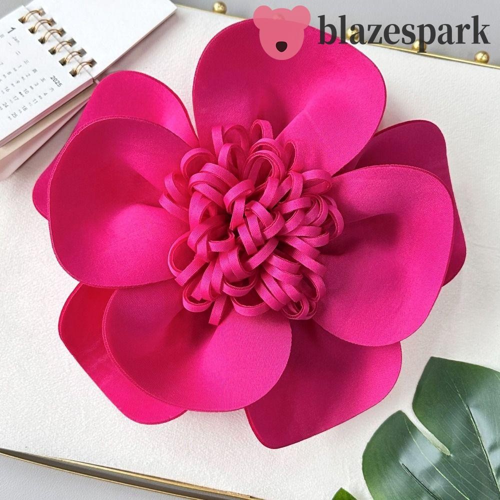 Blazespark แพทช์เสื้อผ้า, Handmade หน้าอกดอกไม้ดอกไม้ขนาดใหญ่ Patch, ชุดแต่งงาน 3D เข็มกลัด ...