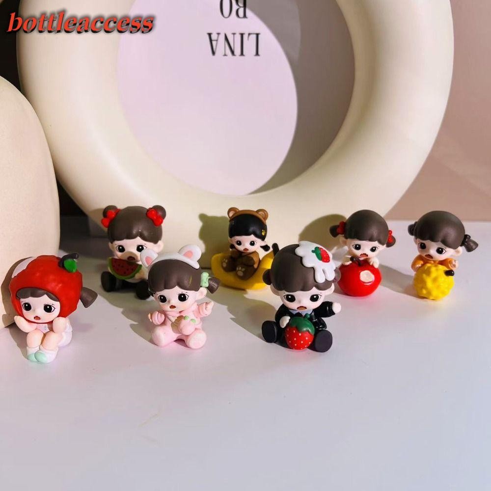 BOTTLEACCESS อะนิเมะตัวเลขตุ๊กตา, Mini Popbean Baby Zora เครื่องประดับ ...