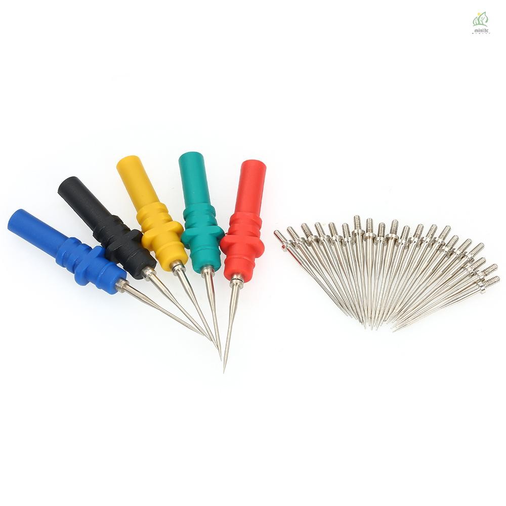 5pcs Oscilloscope Probe Pins ชุดรุ่นอัพเกรด HT307 ยานยนต์อุปกรณ์ทดสอบ ...