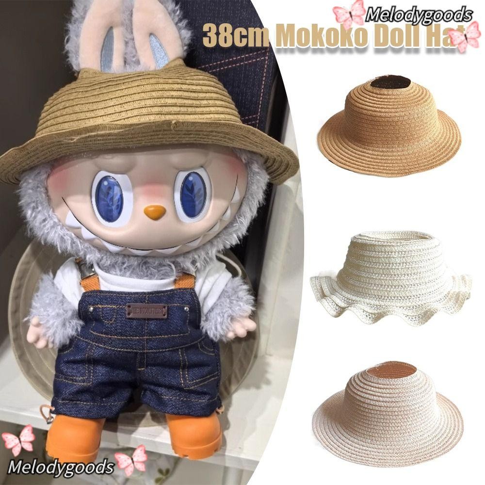 หมวกสาน MELODG โมกโกะ|Labubu Doll Hat, Fashion Doll Accessories Cos ...