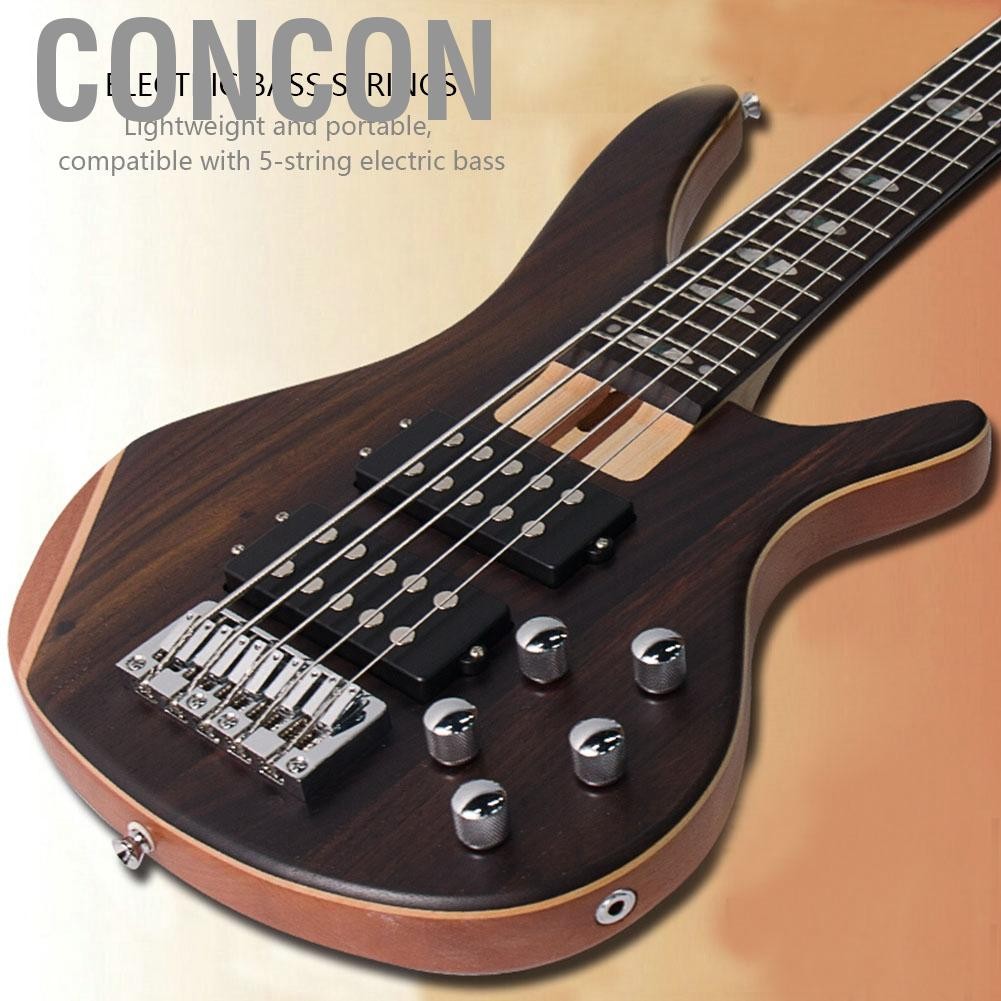 Concon คุณภาพสูง 5-String Electric Bass Strings Smooth Anti-rust ...