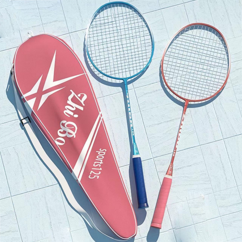 Badminton racket Single and double racket super light and durable ...