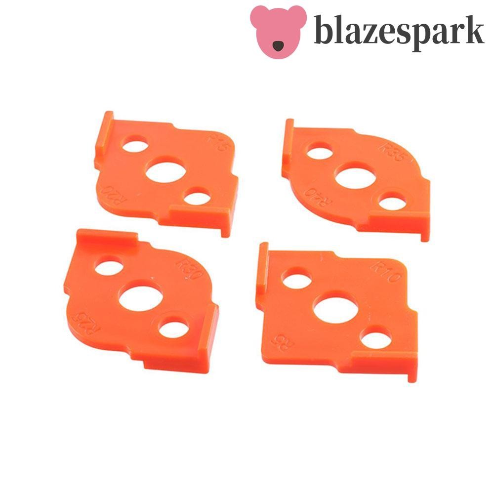 Blazespark Router แม่แบบ Jig ช่างไม้ R5-R40 ไม้ Router ตารางรีวิวครึ่ง Fillet Quick Locator รอบ ...