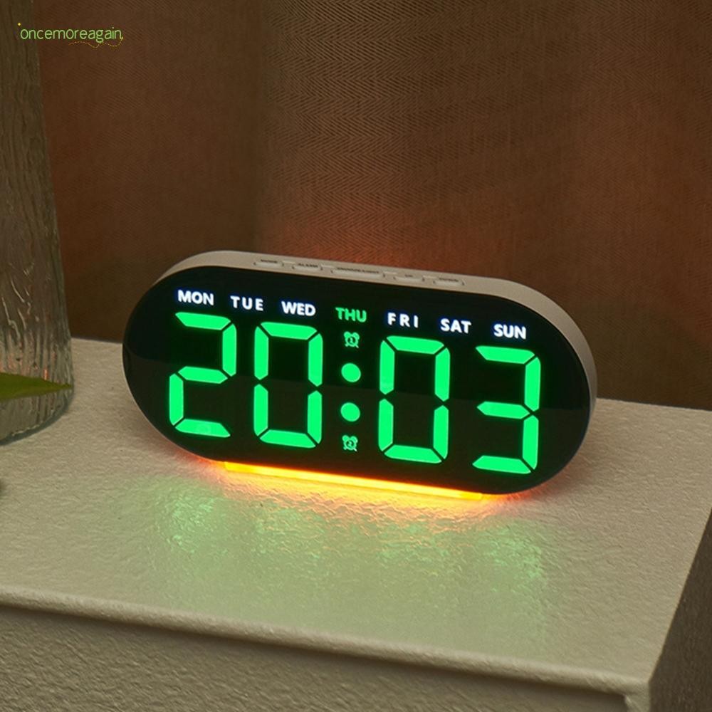 【Final Clear Out】Simple Large Screen LED Clock with Temperature Readout ...