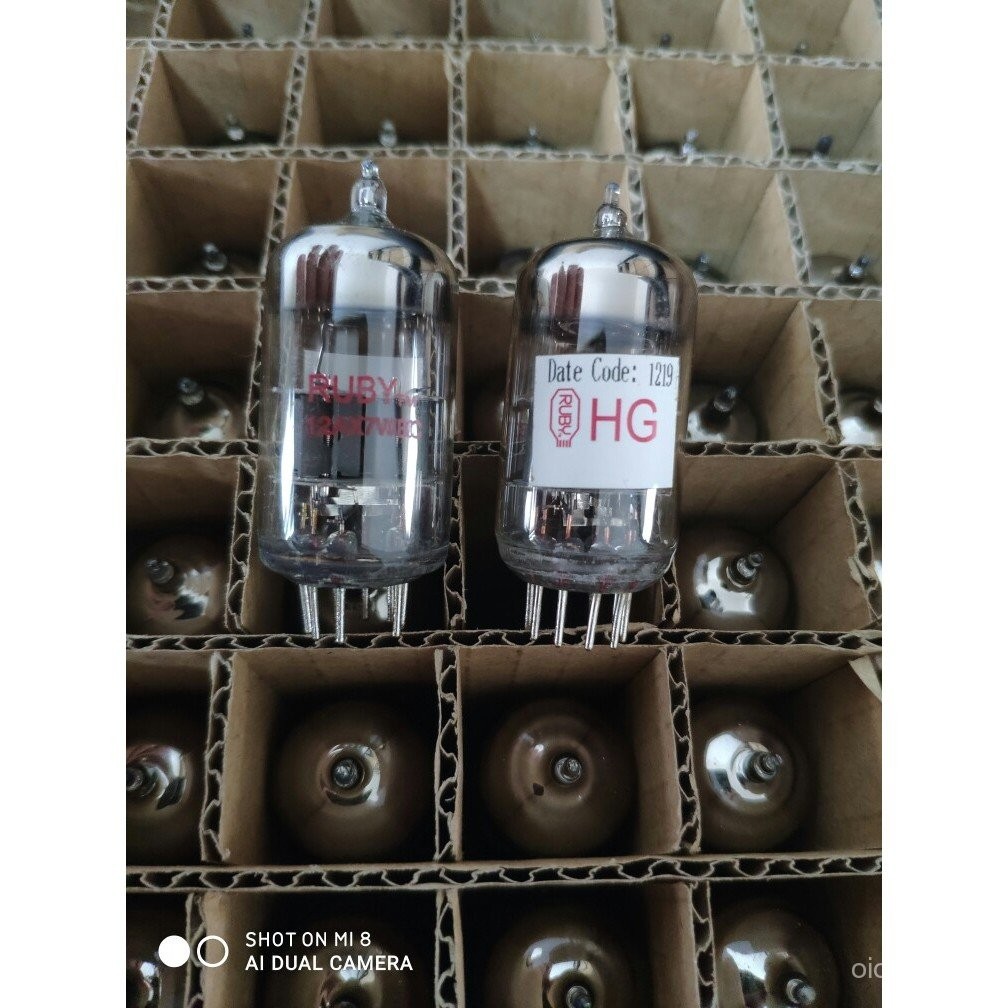 หลอด RUBY USA EL84 12AX7 ใหม่เอี่ยม 12AX7AC5 12AX7WBC ทดแทน 12AX7B ...