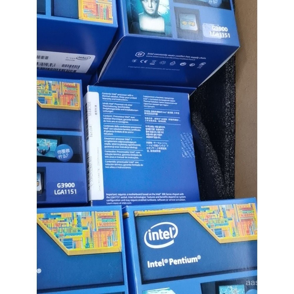 Intel/i7-8700k i3-8100T i5-8500 8400 8700 8086K แบบกล่อง | Shopee Thailand