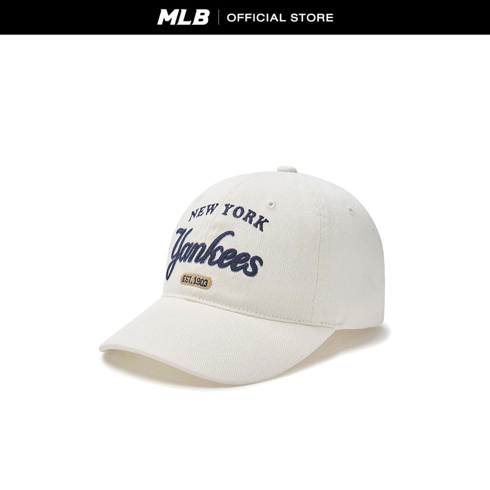 MLB หมวกแก็ป ยูนิเซ็กส์ Unisex Color Denim Varsity Unstructured Ball Cap รุ่น 3ACPD035N 50CRS สี ...