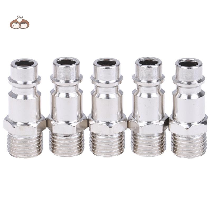 Bef 5 ชิ้นยูโร air line ข้อต่อท่อ 1/4 "quick release airpressor ...