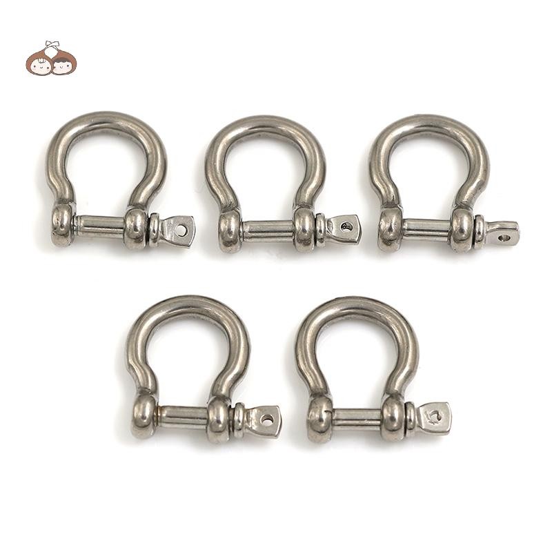 BEF 5 ชิ้น m4 304 สแตนเลสโบว์สเก็นสกรูเหล็กหมุดสเก็นโบว์ Rigging TH ...