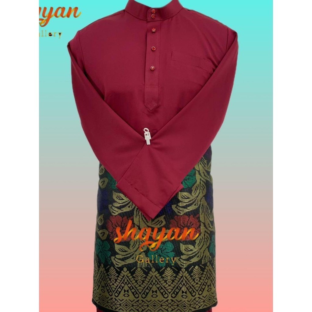 Baju Melayu Slimfit Lelaki Man Baju Melayu Baju Raya ,คุณภาพดีที่สุดและ ...