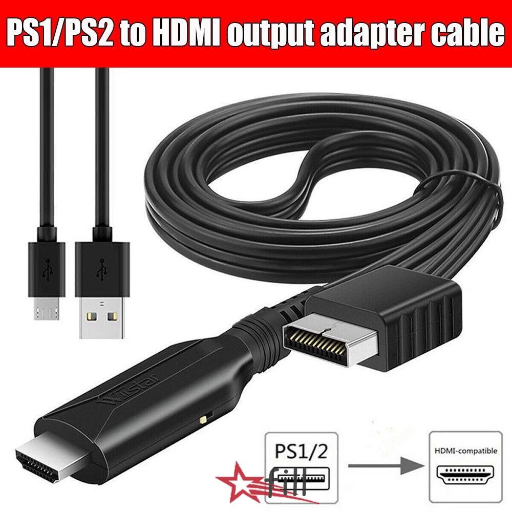 Fill PS2 เป็นอะแดปเตอร์ HDMI PC HDTV สาย Full HD Adapte สาย HDMI PS2 ...