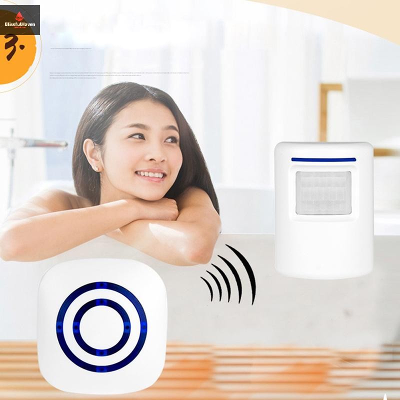 Cod Wireless Motion Sensor Detector Gate Entry Door Bell ยินดีต้อนรับ ...