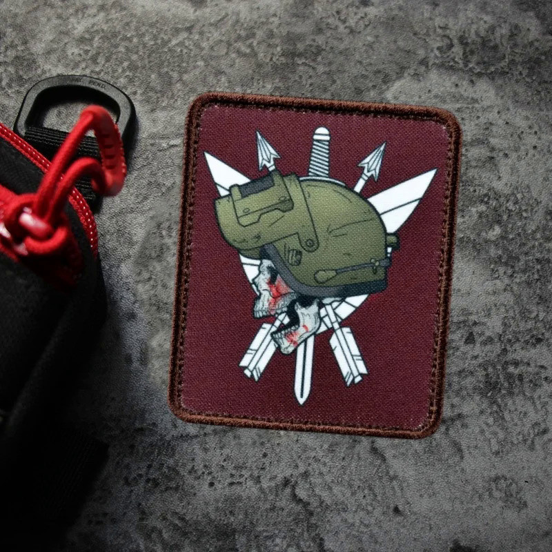 “SOBR” Skull Tactical Morale Badge Stickers for Clothes Military ...