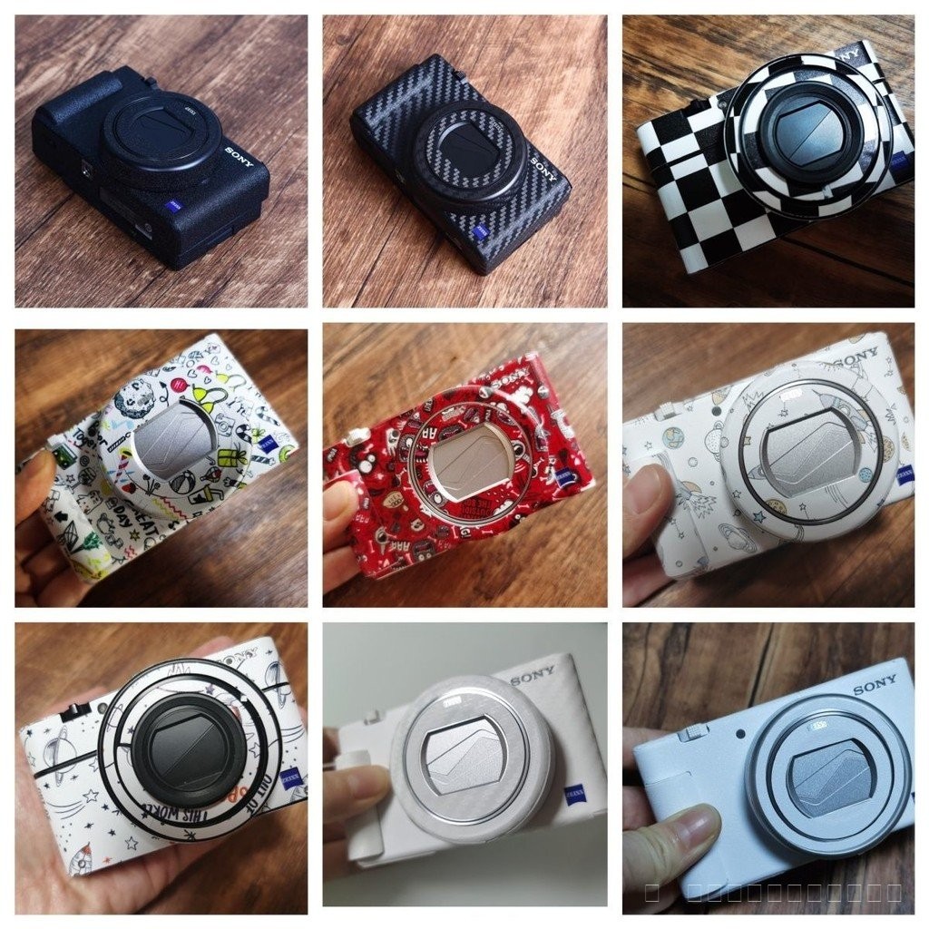 ลาเดินเล่นสำหรับสติกเกอร์กล้อง Sony zve1 zv1 zve10 zv1รุ่นที่สอง zv1m2 ...