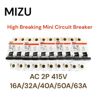 High Breaking Mini Circuit Breaker รุ่นC45N AC 2P 16A/32A/40A/50A/63A ...