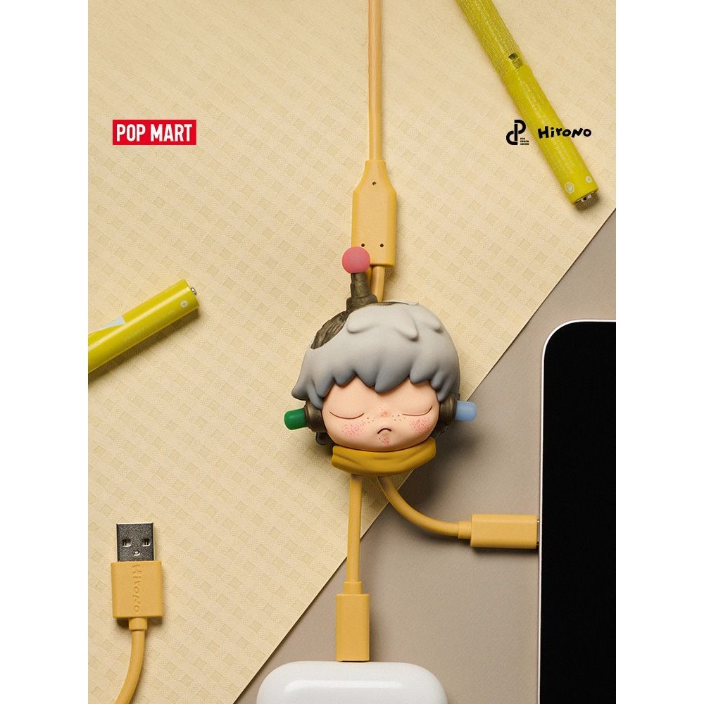 100%Popmart POPMART Ono Hirono Echo Series 2 in 1 Data Cable Mystery ...
