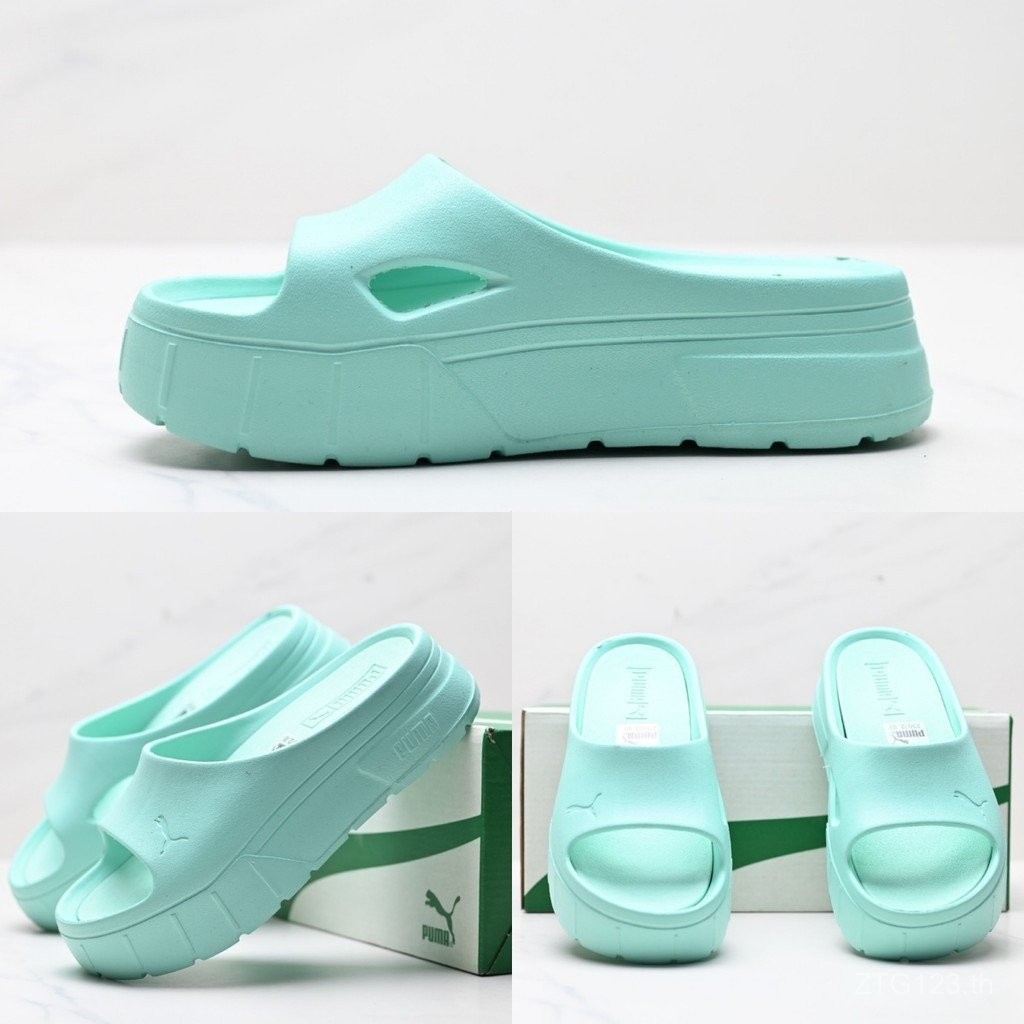 รองเท้าแตะเพิ่มความสูง PUMA Mayze Stack Injex Wns สำหรับกีฬาชายหาด แต่ ...