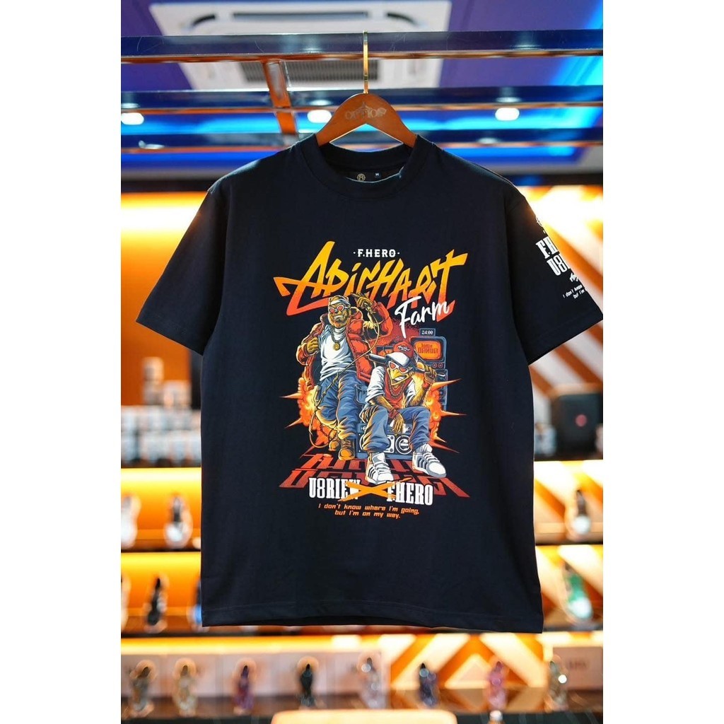 🔥👕 อภิชาติฟาร์ม x ฟักกลิ้งฮีโร่ U8riew & Apichart Farm ไก่ฟาร์มเสื้อยืด ...