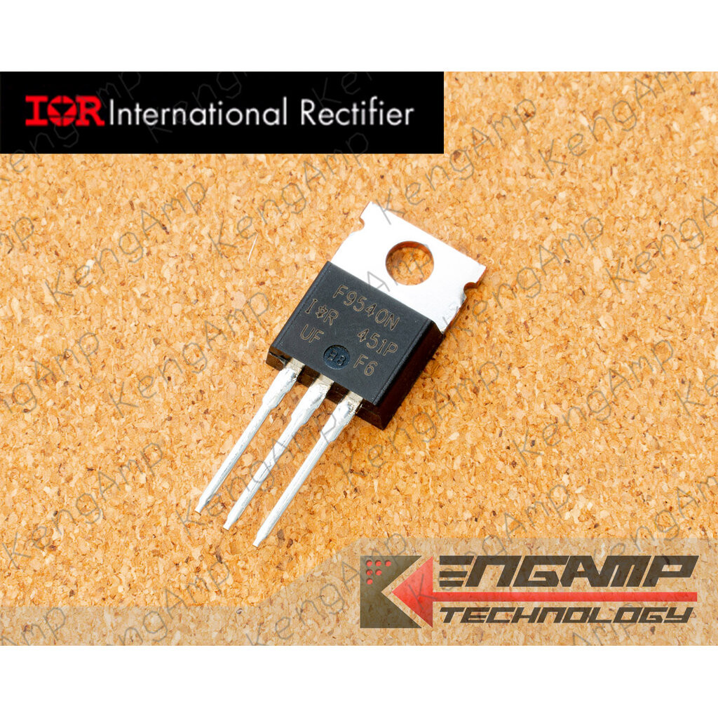 (1ตัว) [FET] IRF9540N IR Mosfet -23A -100V 0.117R TO-220 | Shopee Thailand
