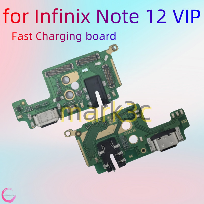 สําหรับ Infinix Note 12 VIP /X672 แท่นชาร์จ USB พอร์ตไมโครโฟนขั้วต่อ ...