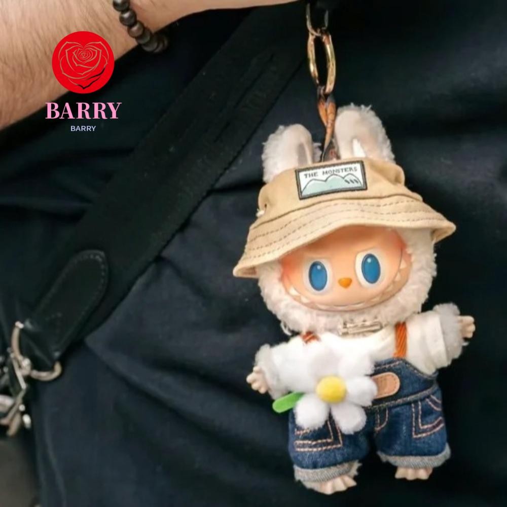 BARRY Labubu พวงกุญแจตุ๊กตา, Fall in Wild Series Anti-lost Labubu จี้ ...