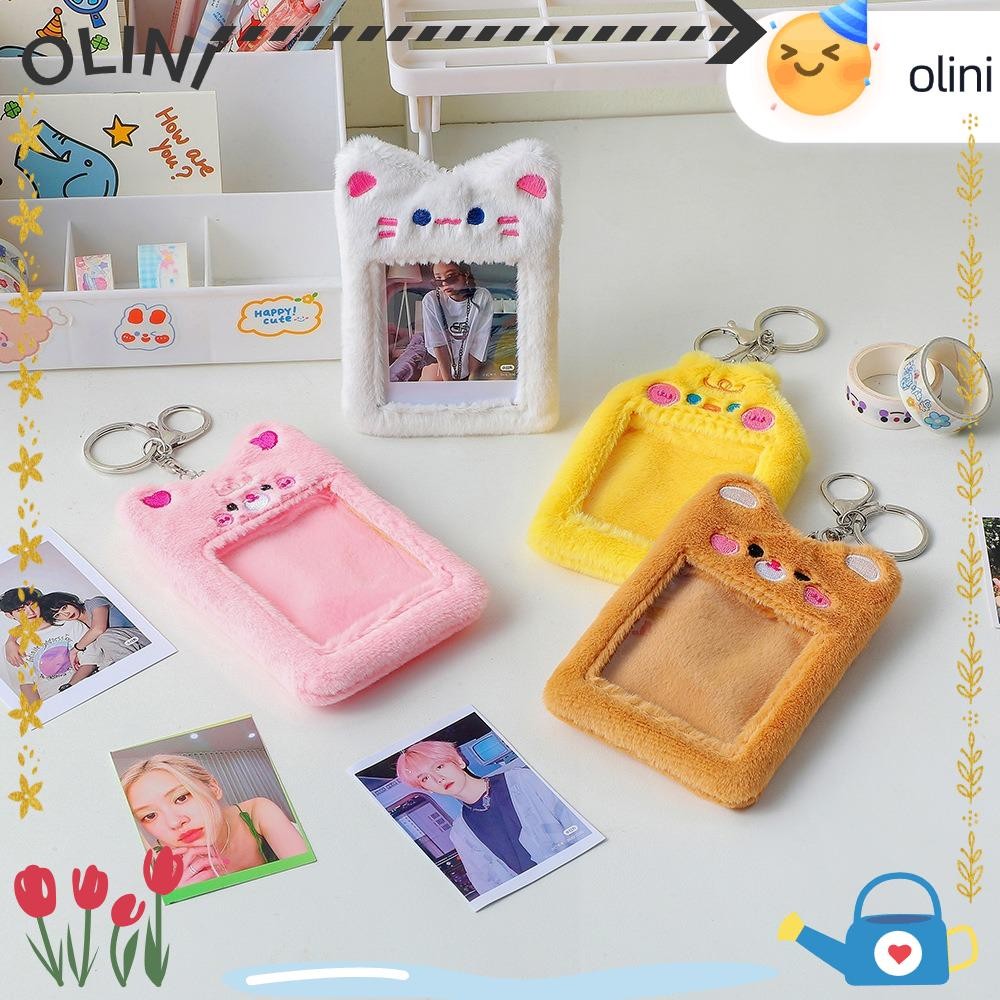 OLINI Photocard Holder, Bear Animal Motips Storage Card Bag, การ์ตูนน่ารัก|การ์ดตุ๊กตา | Shopee ...