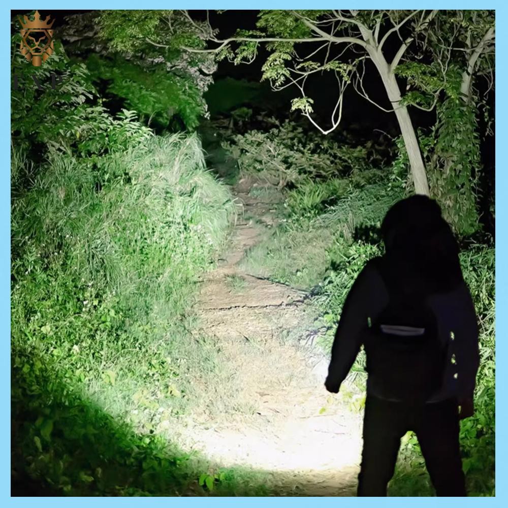 [explosion1.th] ไฟฉาย LED แบบพกพาขนาดเล็ก USB ชาร์จจอแสดงผลไฟฉุกเฉินทํางาน | Shopee Thailand