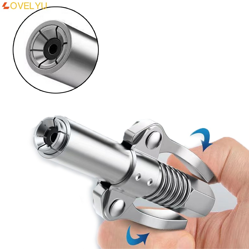 [LOVELYU] ชุดท่อจาระบี Double Handle Self-Locking Coupler Heavy-Duty ...