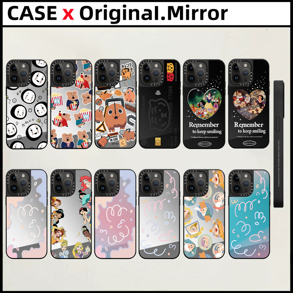Casetify No Face man Dinotaeng Disney Princess Gradient Sky Mirror ...