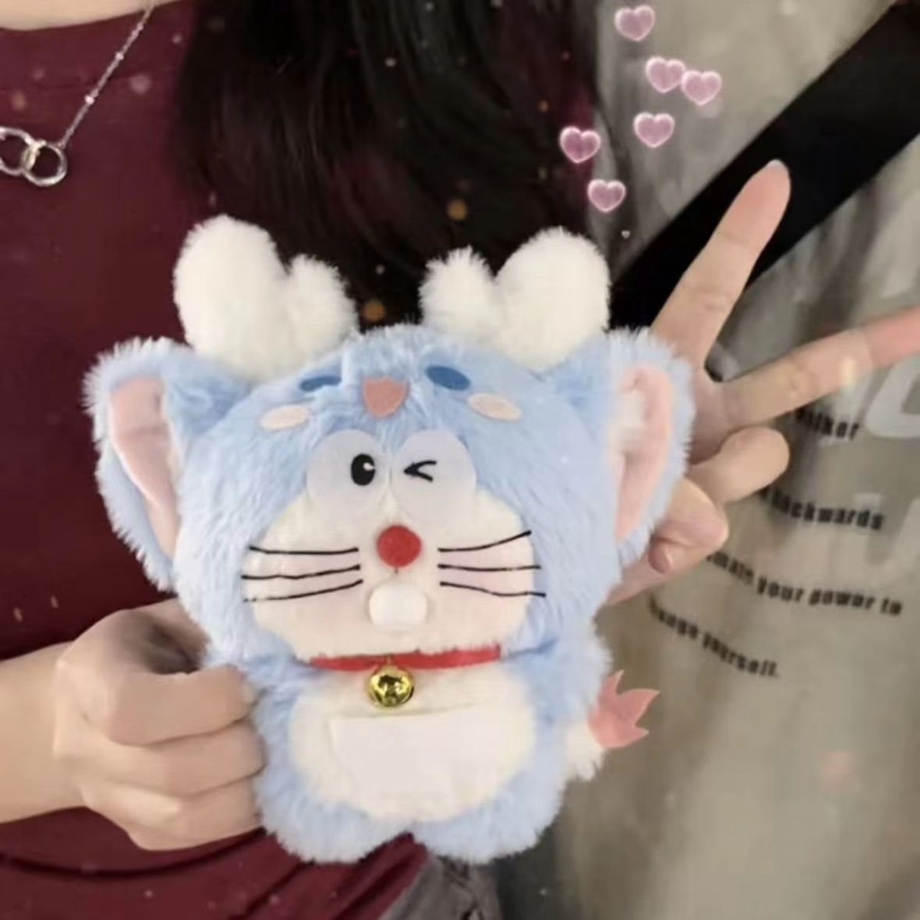 การ์ตูน DIY Doraemon Bubble Blowing ตุ๊กตาตุ๊กตาชุดวัสดุเด็กน่ารักความ ...