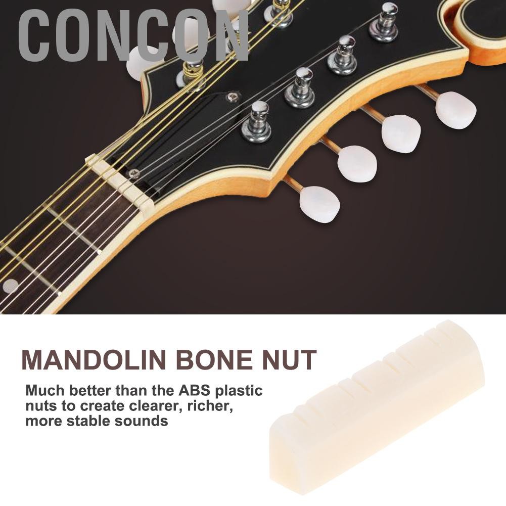 Concon 3 ชิ้น/เซ็ตทนทาน String NUT สำหรับ 8 Mandolin เครื่องมือเปลี่ยน ...