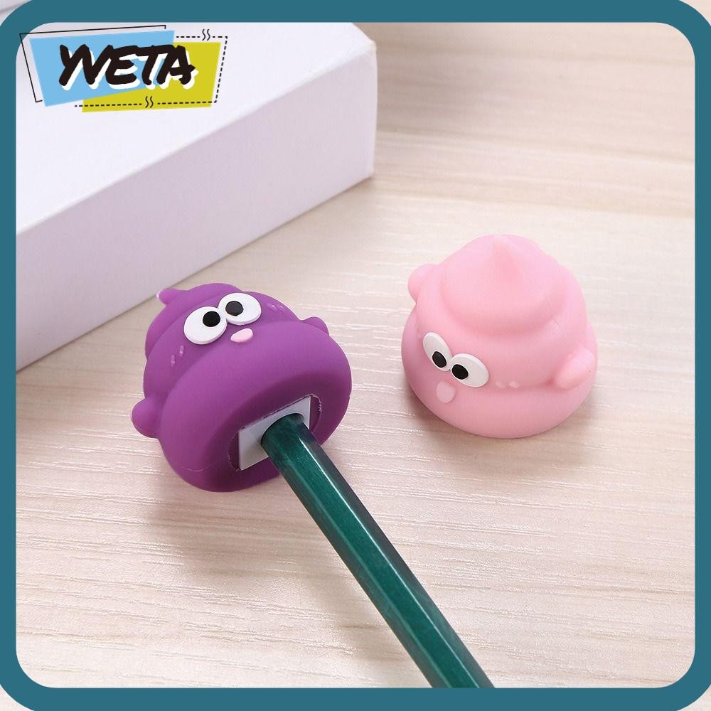 เครื่องเหลาดินสอ YVETA, เครื่องเหลาการ์ตูนขนาดเล็ก PVC, เครื่องเขียนอุปกรณ์การเรียนแบบแมนนวลรูป ...