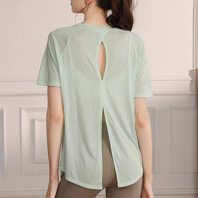 High-Grade Split Yoga Clothes Women's Lightweight Breathable Exercise ...