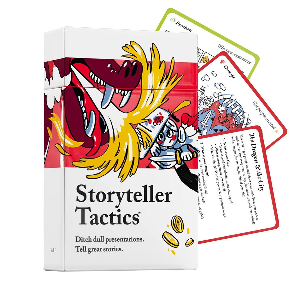 Pip Decks Storyteller Tactics Card Deck แบบพกพา Life Story การ์ด ...