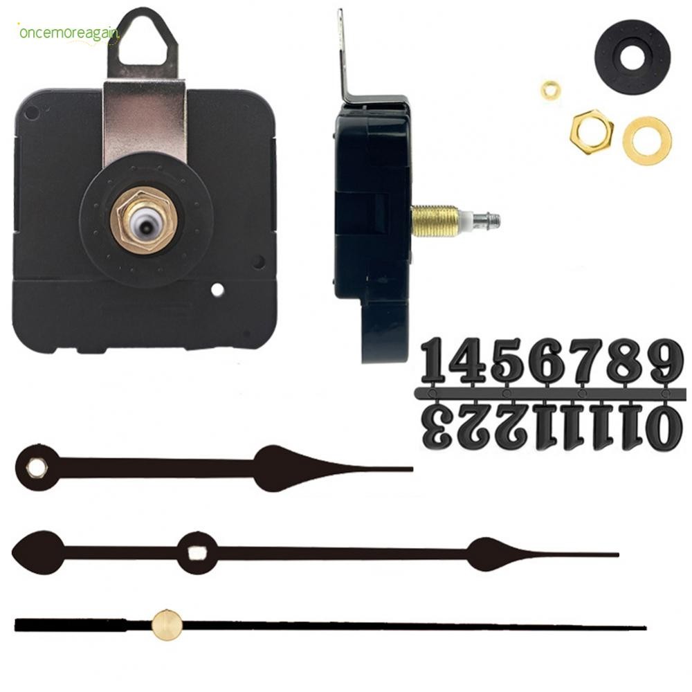 【Final Clear Out】DIY Repair Kit Silent Long Thread Clock Movement Ideal ...
