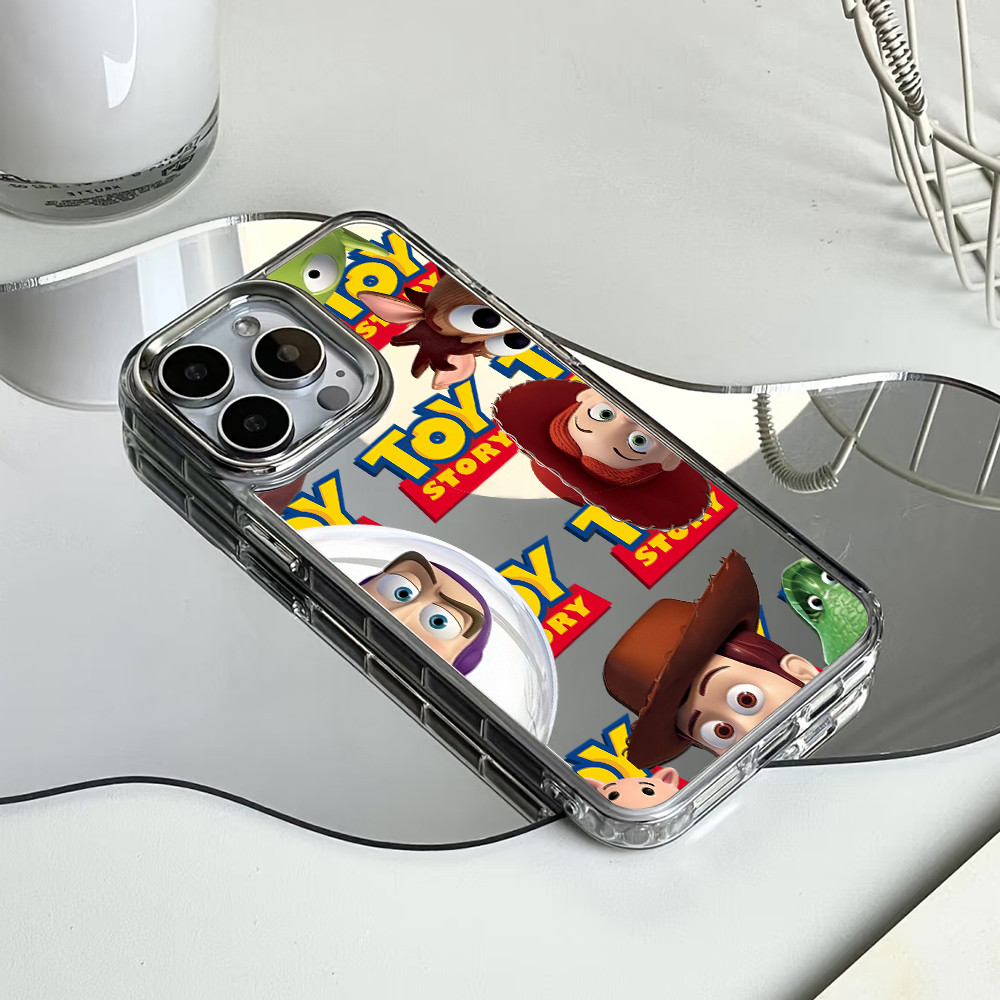 Toy Story Smooth Mirrorเคสโทรศัพท์สําหรับiPhone 16 15 12 14 13 11 ...