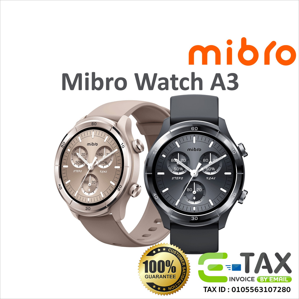 Mibro Watch A3 สมาร์ทวอทช์ คุยโทรศัพท์ได้ ลื่นไหล 60Hz หน้าจอใหญ่ 1.39 ...