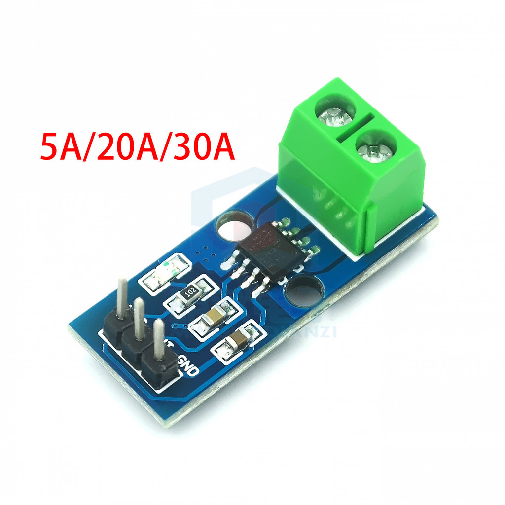 ACS712 ACS724 โมดูล 5A 20A 30A Range Current Detection Board Hall Current Sensor 05B | Shopee ...
