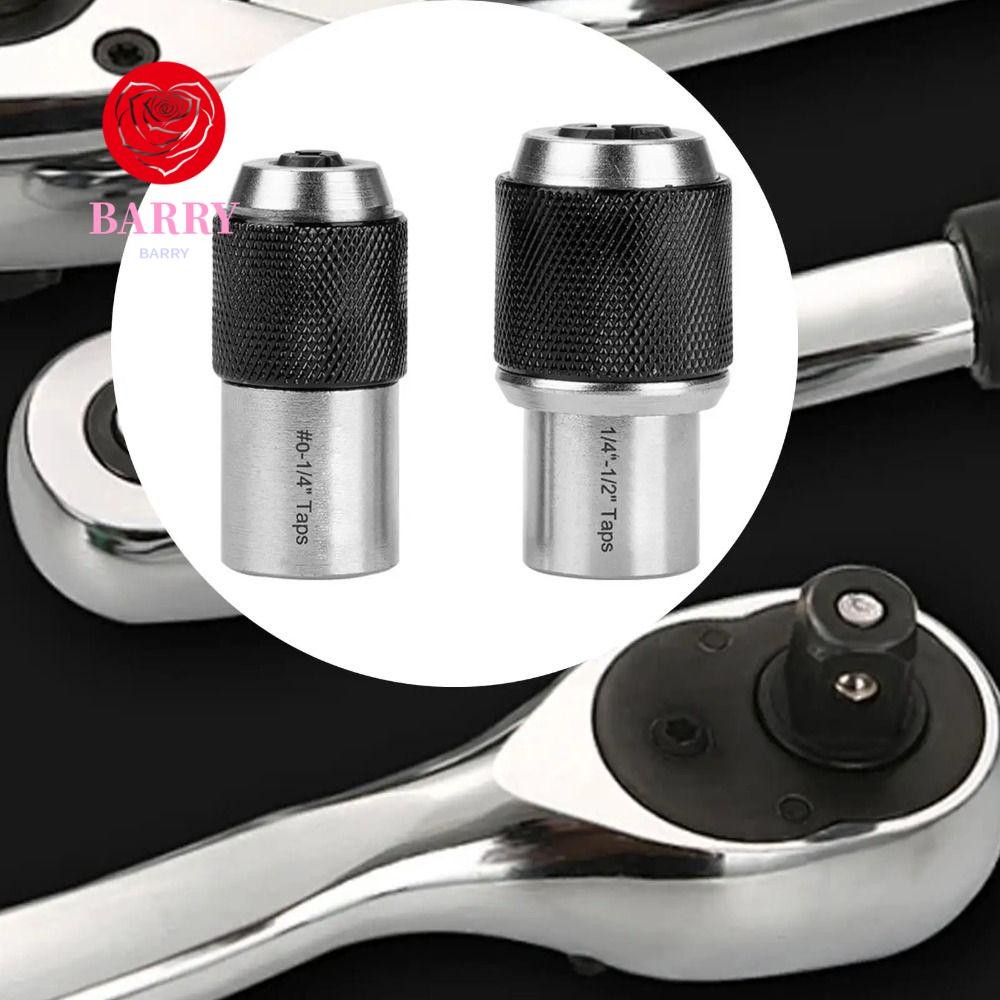 BARRY 1/3 ชิ้น Tap Socket Adapter ชุด, ปรับ Jaw 1/4-1/2 Taps Tap ...