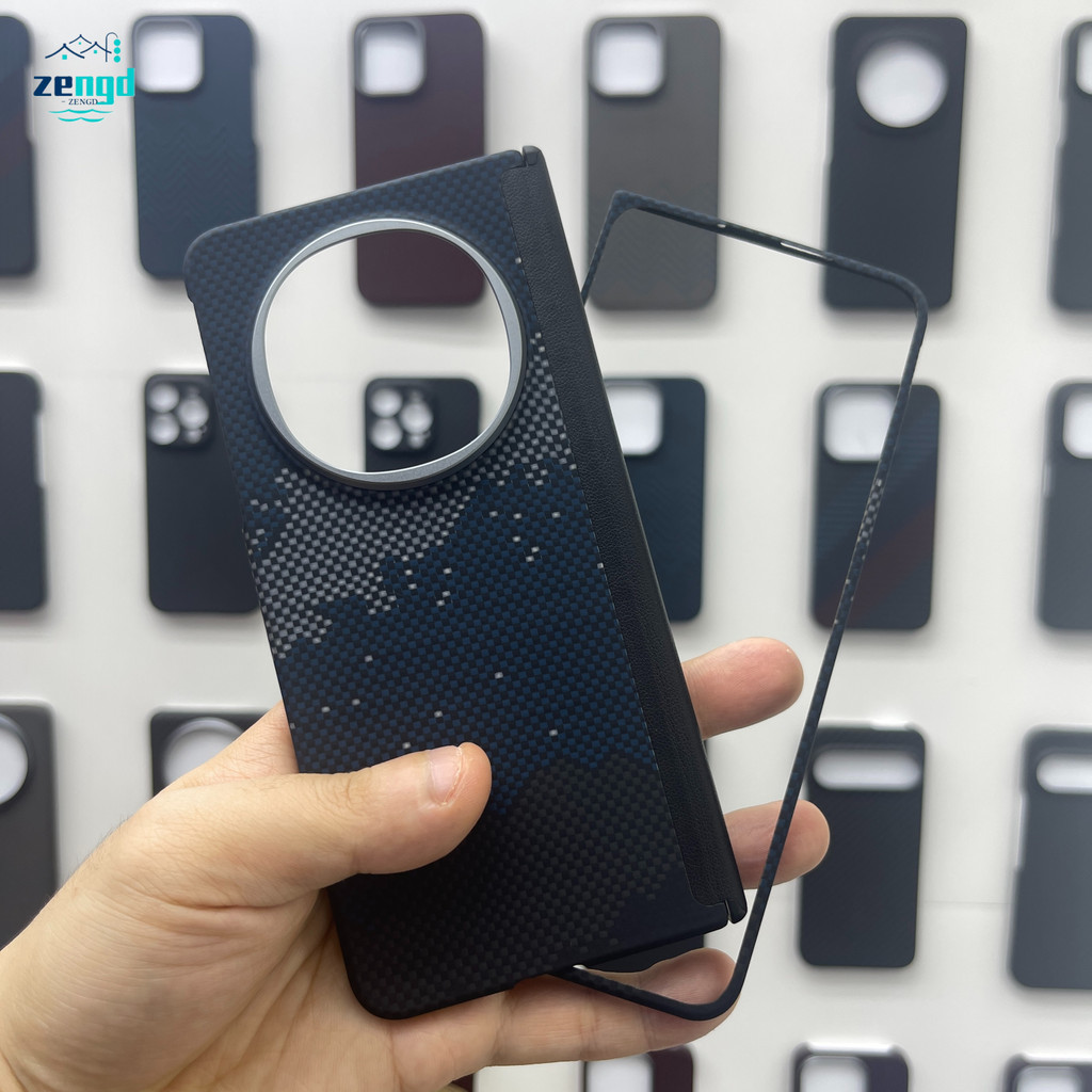 สำหรับ OPPO Find N5 aramid Fiber ultra-thin Hard Case Magnetic Axial ...