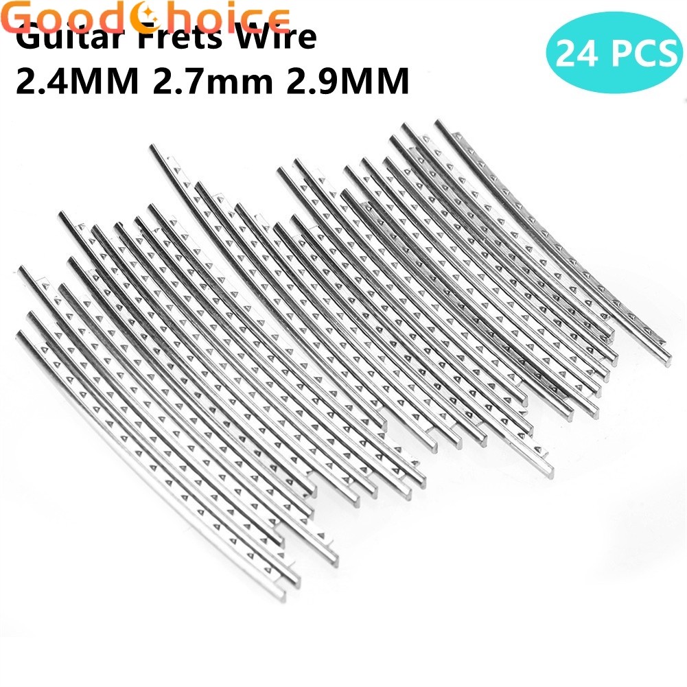 Good24pcs กีตาร์ Frets Wire Fingerboard นิกเกิลเงิน 2.4 มม.2.7 มม.2.9 ...