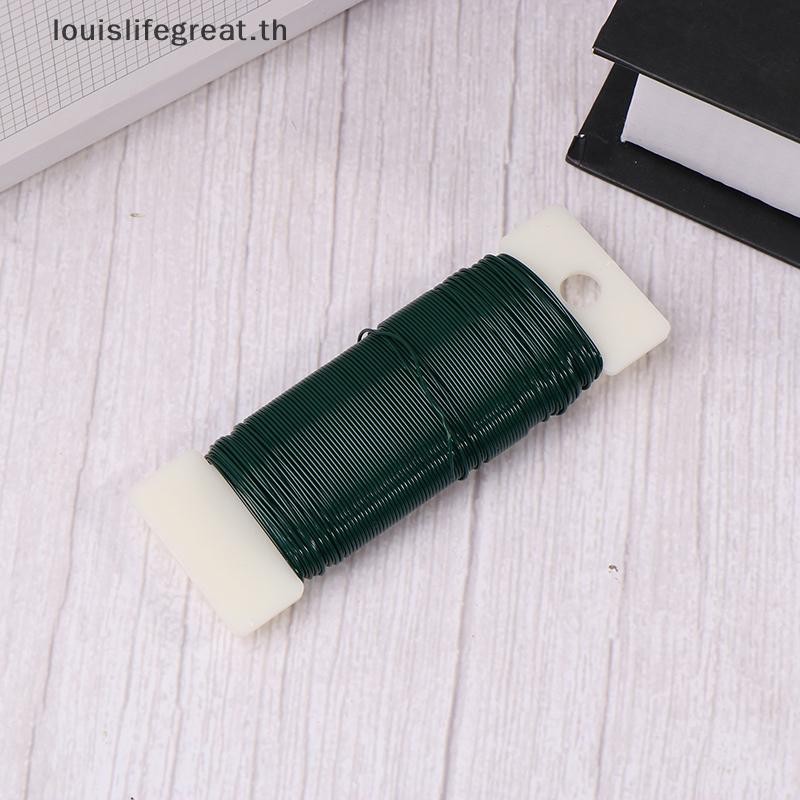 Louislifegreat 1 ม้วนดอกไม้ลวด Paddle Wire Florist ลวดสําหรับ DIY ทํา ...
