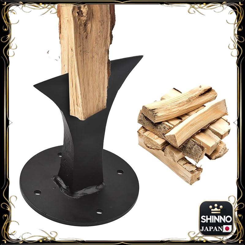 《JAPAN》★Compact Firewood Splitter for Small Wood Stove and Camp Use ...