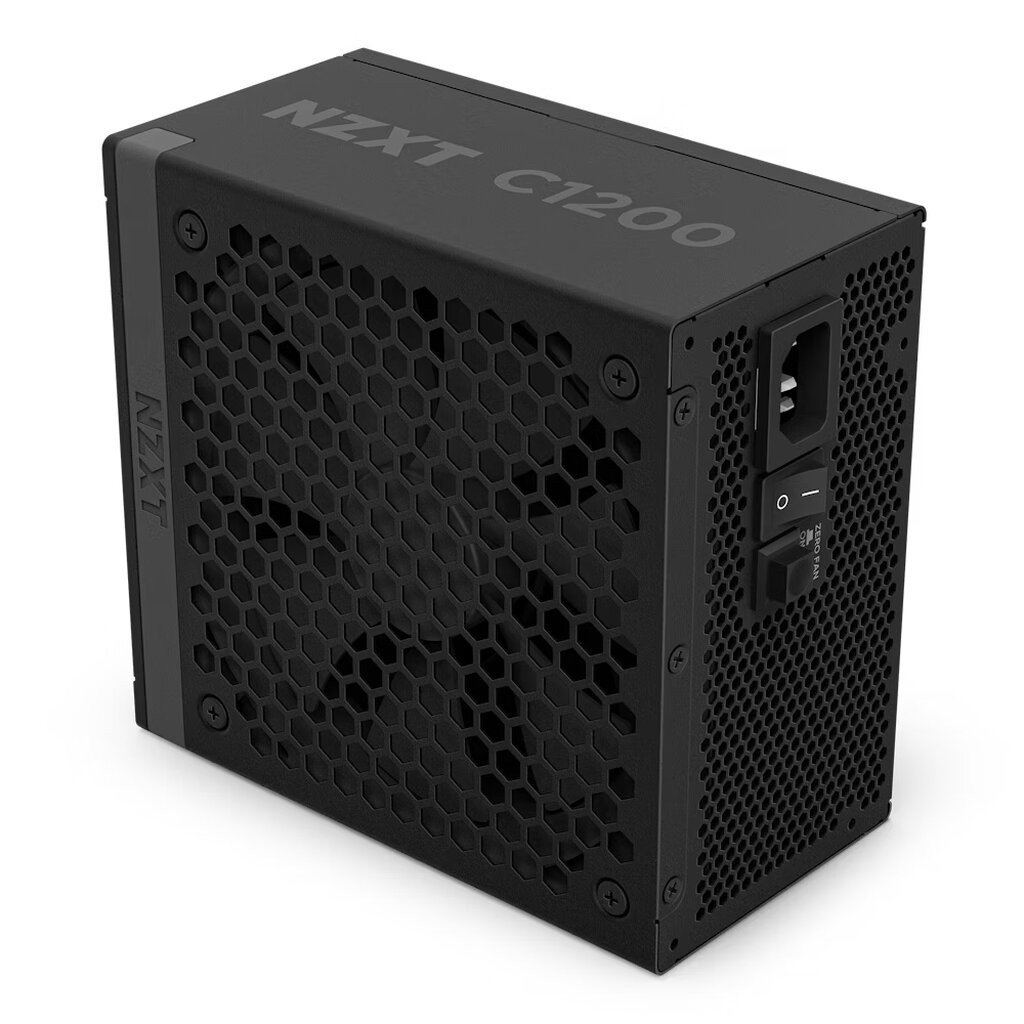 Power Supply NZXT C1200 Gold 1200W Black ATX 3.1 & PCIe 5.0 Ready ...